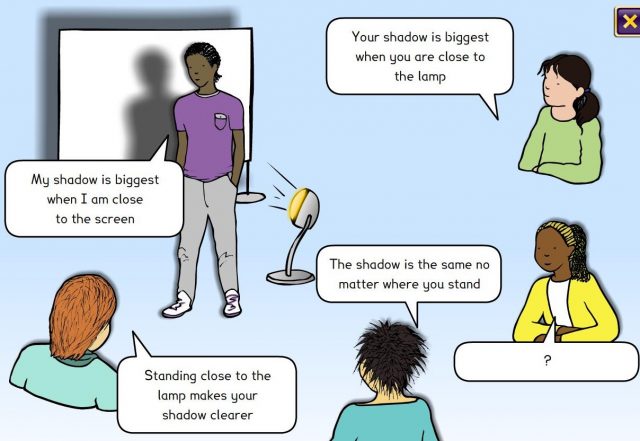 Shadow concept cartoon - St Philip Westbrook C of E Primary School