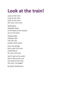 Look at the train! - St Philip Westbrook C of E Primary School